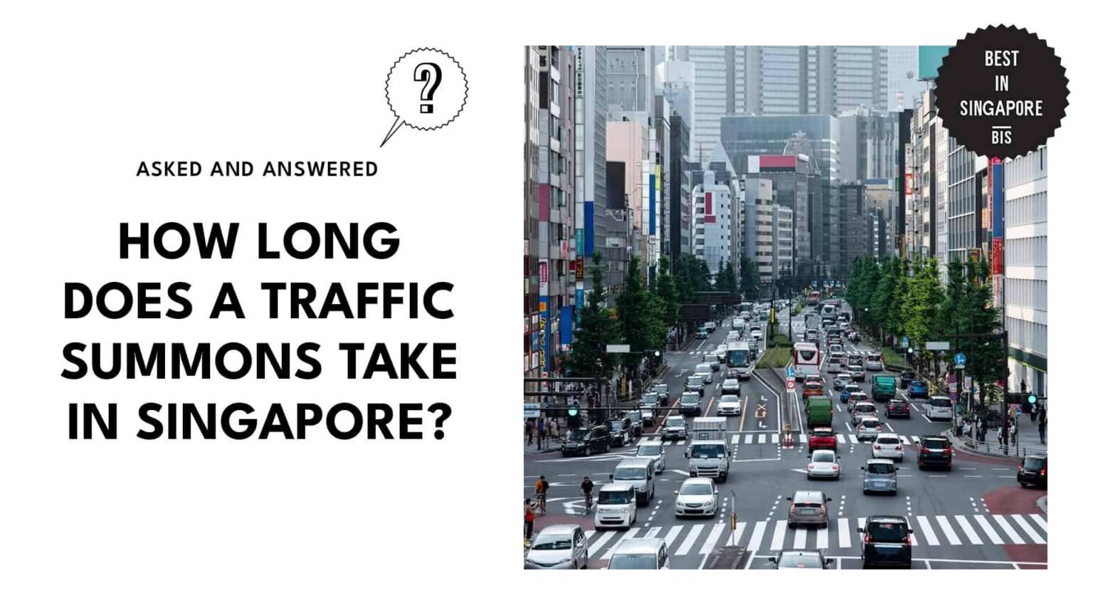 What to Do When Charged with a Traffic Offence in SG [2025 ]