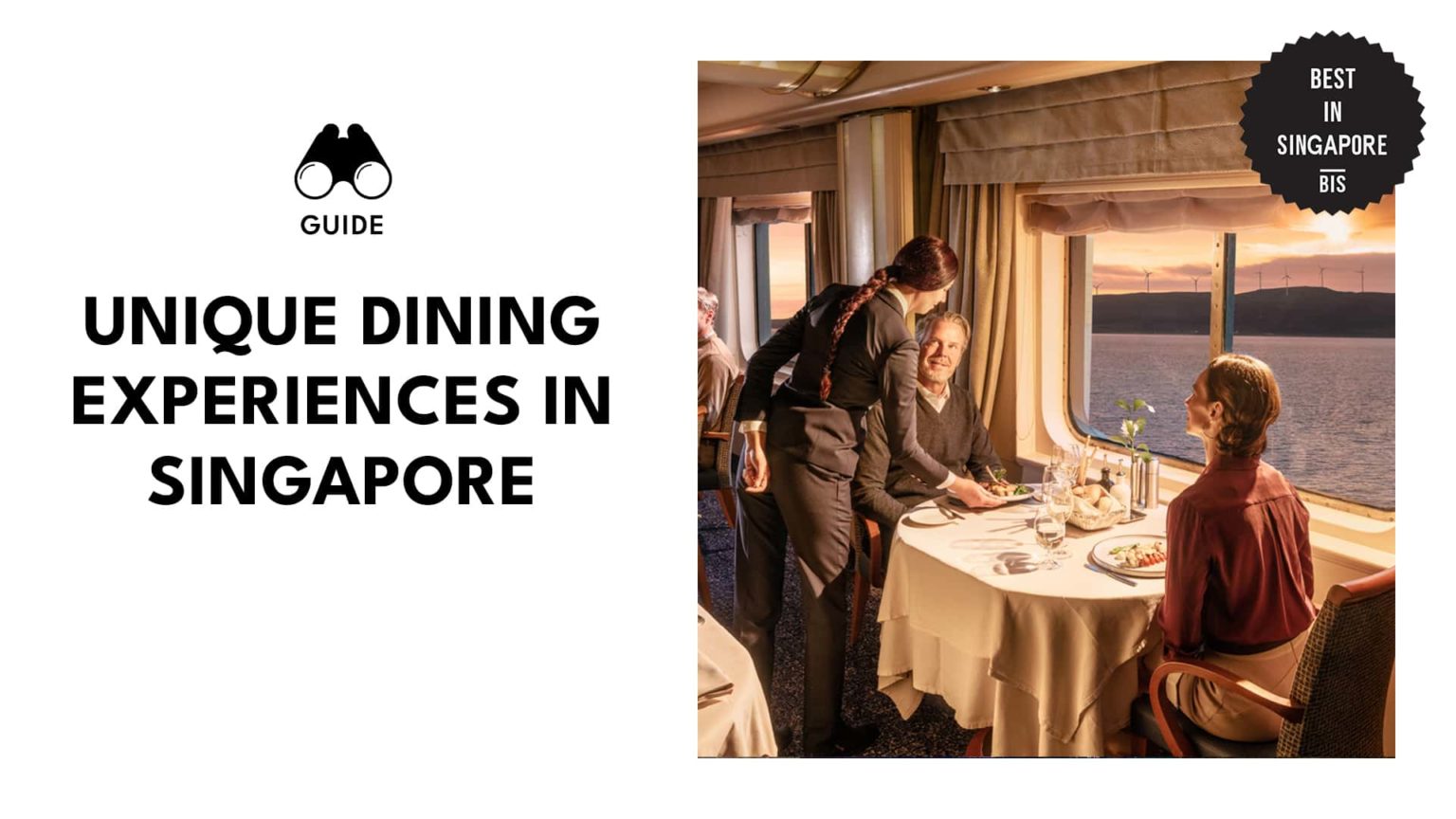 The Most Unique & Immersive Dining Experiences in Singapore [2026 ]