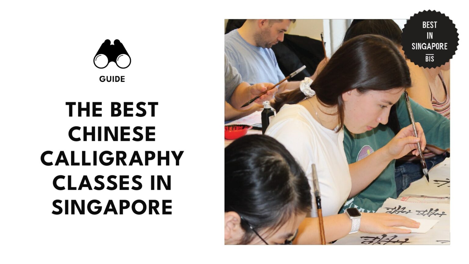 6 Chinese Calligraphy Classes in SG You Can Relax In [2025]